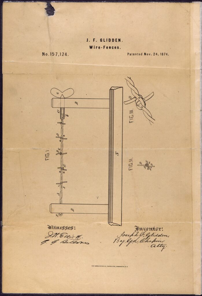 25 juin 1867 : le premier brevet du fil de fer barbelé - La Chronique ...